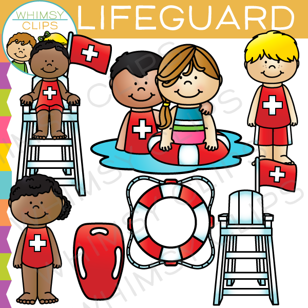 Cartoon Lifeguard Clipart