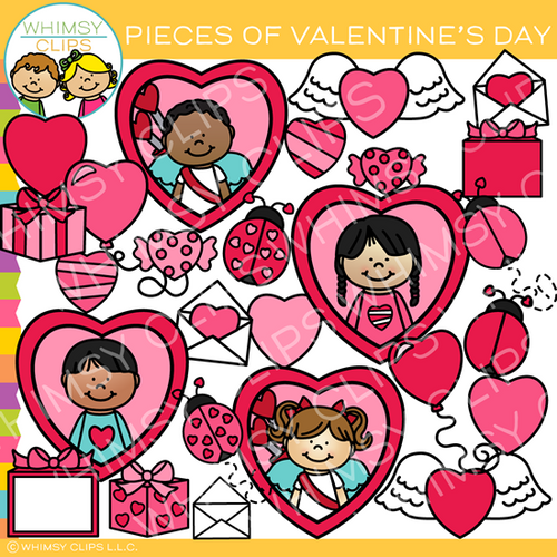 Valentine's Day Clip Art – Whimsy Clips