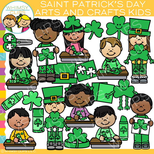 Saint Patrick's Day Clip Art, Images & Illustrations | Whimsy Clips