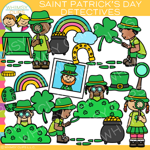 Saint Patrick's Day Clip Art, Images & Illustrations | Whimsy Clips