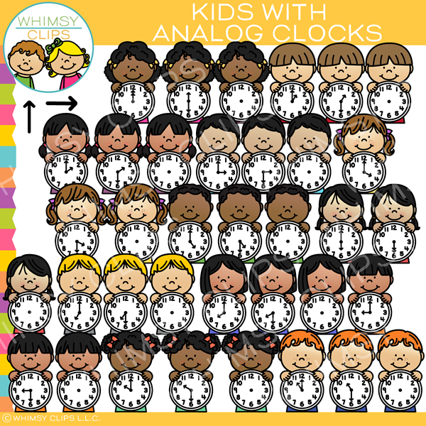 Analog Clock Clipart