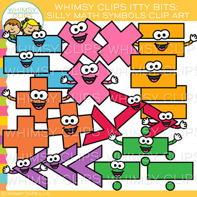 Mathematical Symbols Clip Art