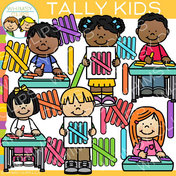 Math Tally Clip Art – Whimsy Clips