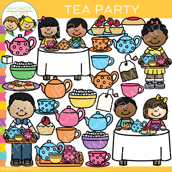 Tea Party Clip Art Tea Party Clipart Images Free Download On Freepik