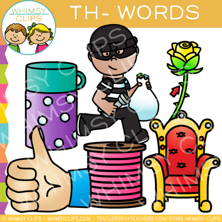 Th Digraph Clipart