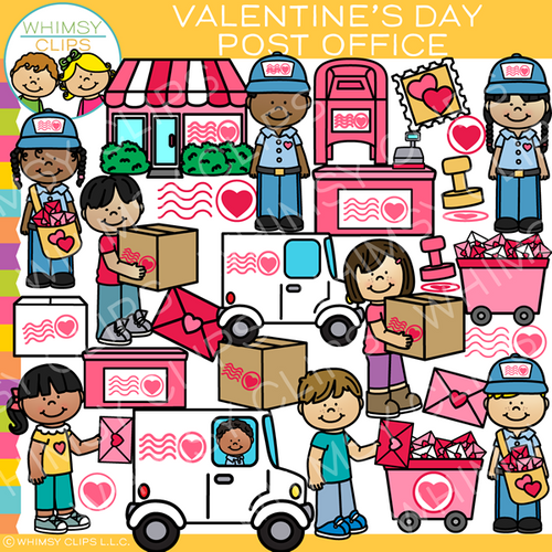 Valentine's Day Clip Art – Whimsy Clips
