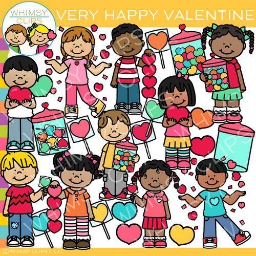 Valentine's Day Clip Art – Whimsy Clips