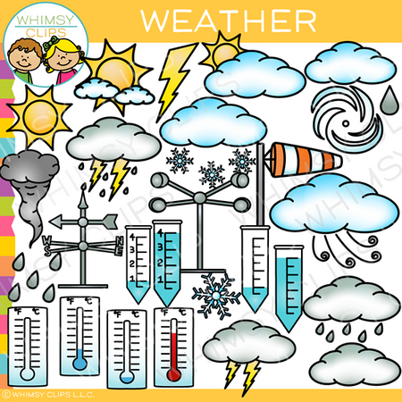 Weather Clipart For Kids Black And White