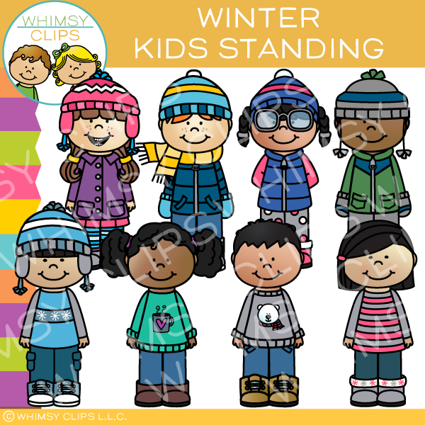 Winter Kids Clipart