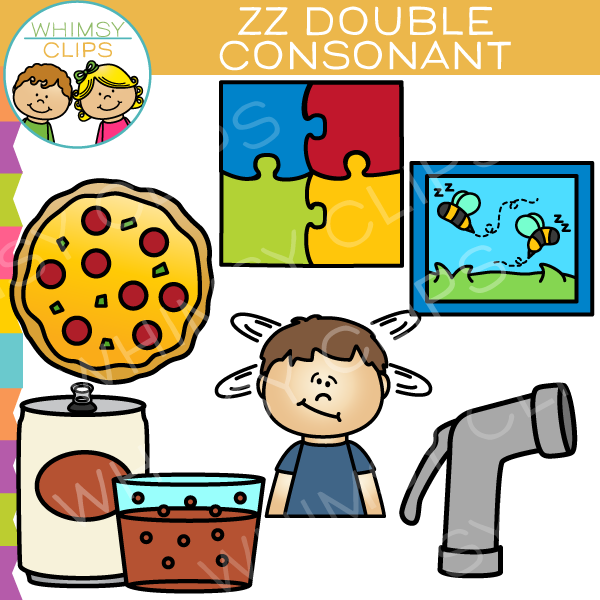 Double Consonant Clip Art Bundle – Whimsy Clips